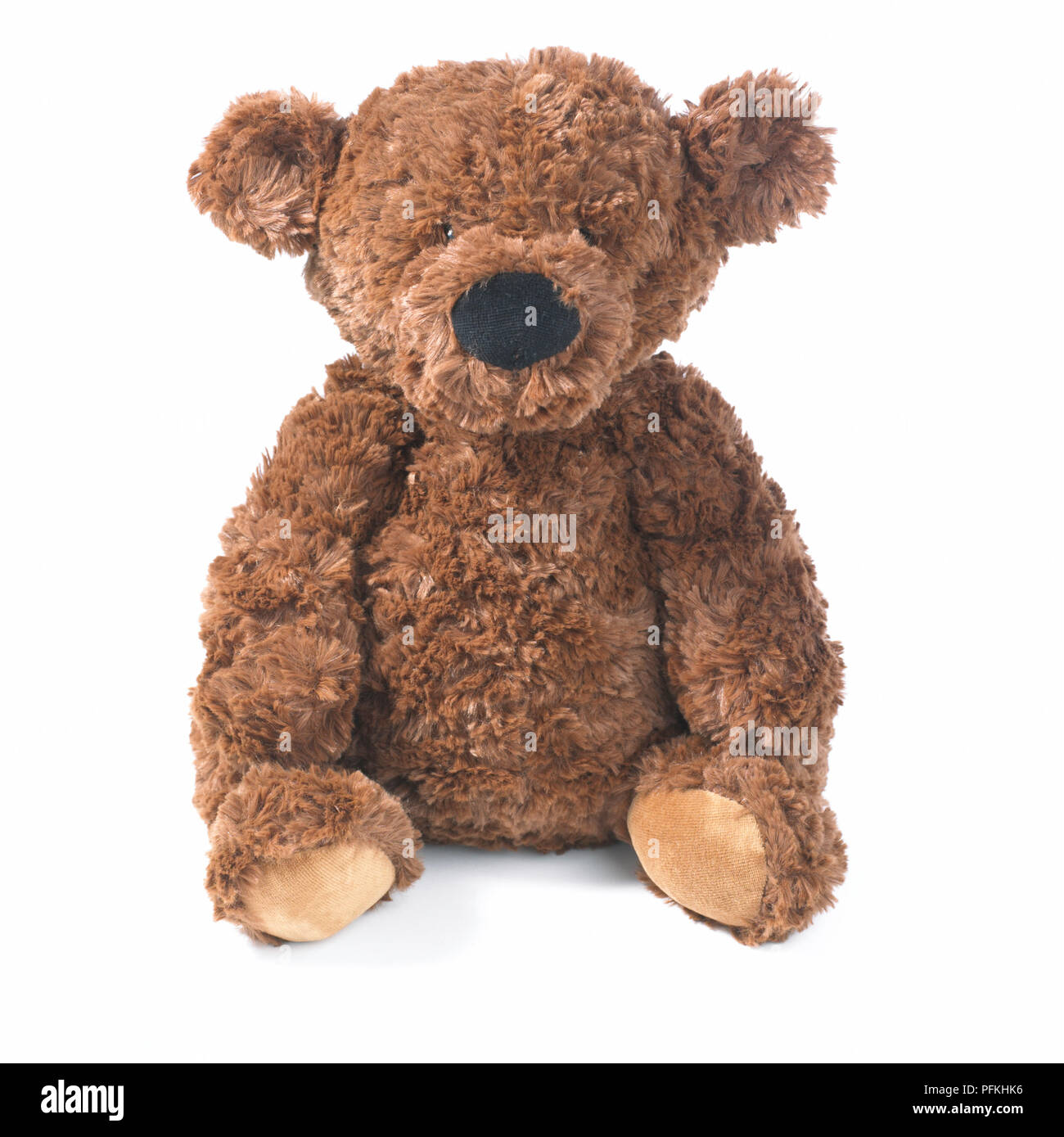 Child's cuddly brown teddy bear Stock Photo - Alamy