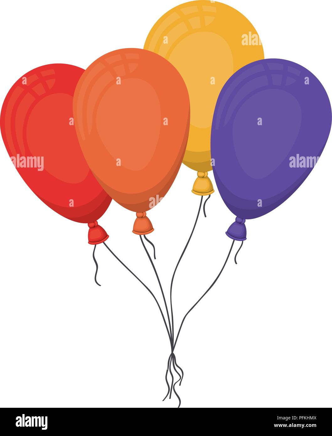 balloons helium floating icon Stock Vector Image & Art - Alamy