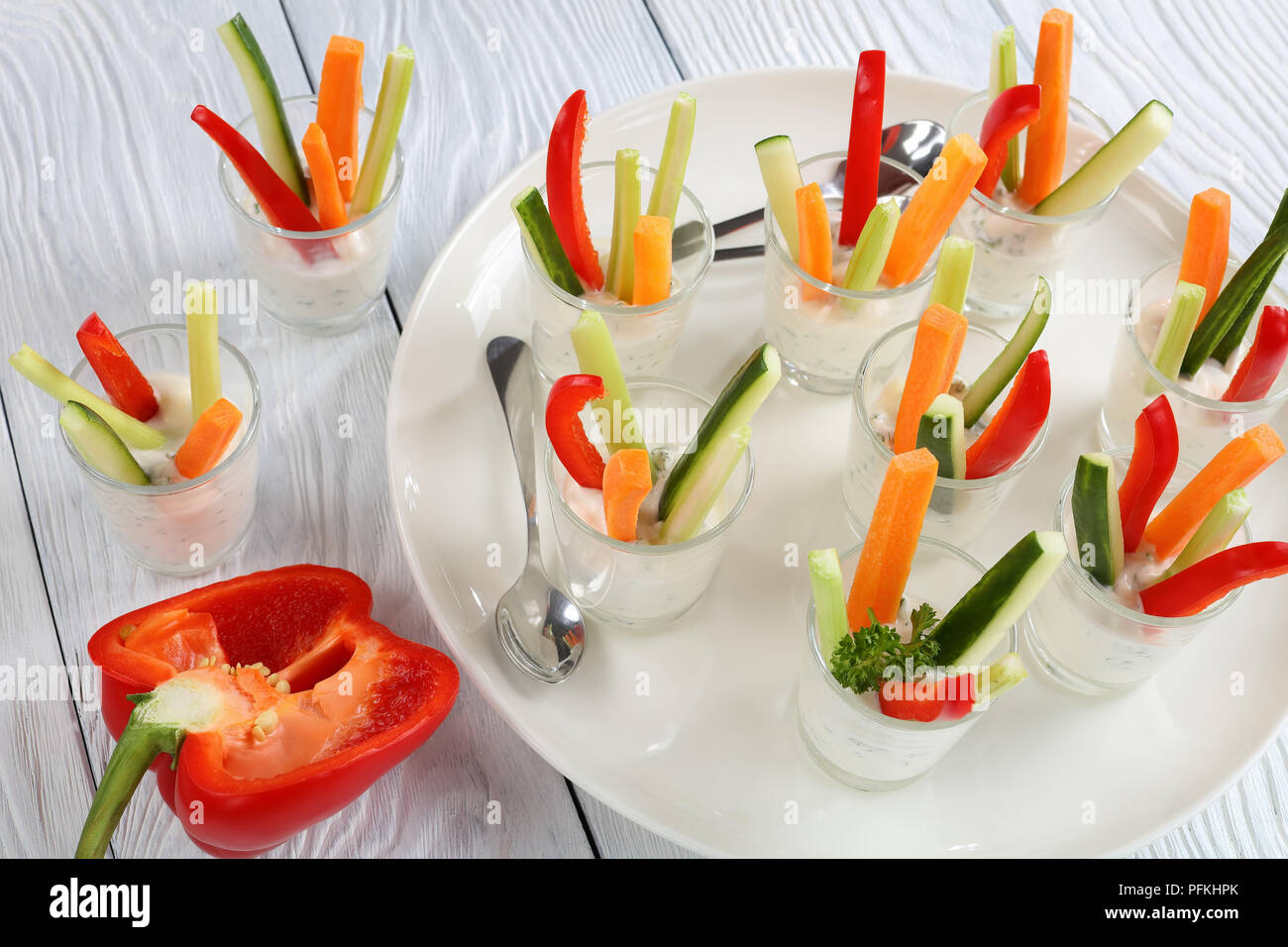 Individual portion buffet party hi-res stock photography and images - Alamy
