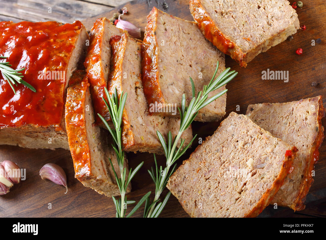 Sliced meatloaf hi-res stock photography and images - Alamy