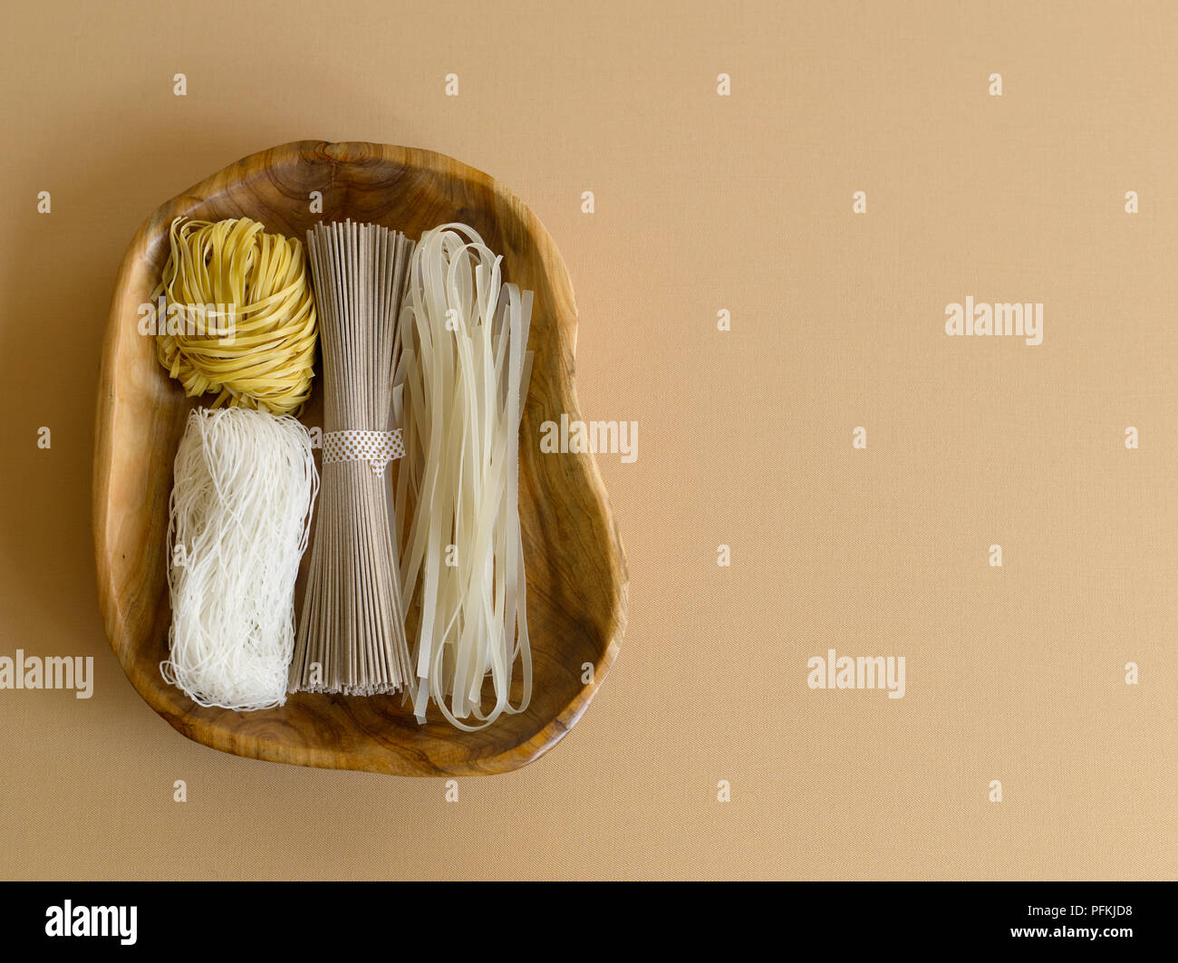Various types of rice noodles hi-res stock photography and images - Alamy