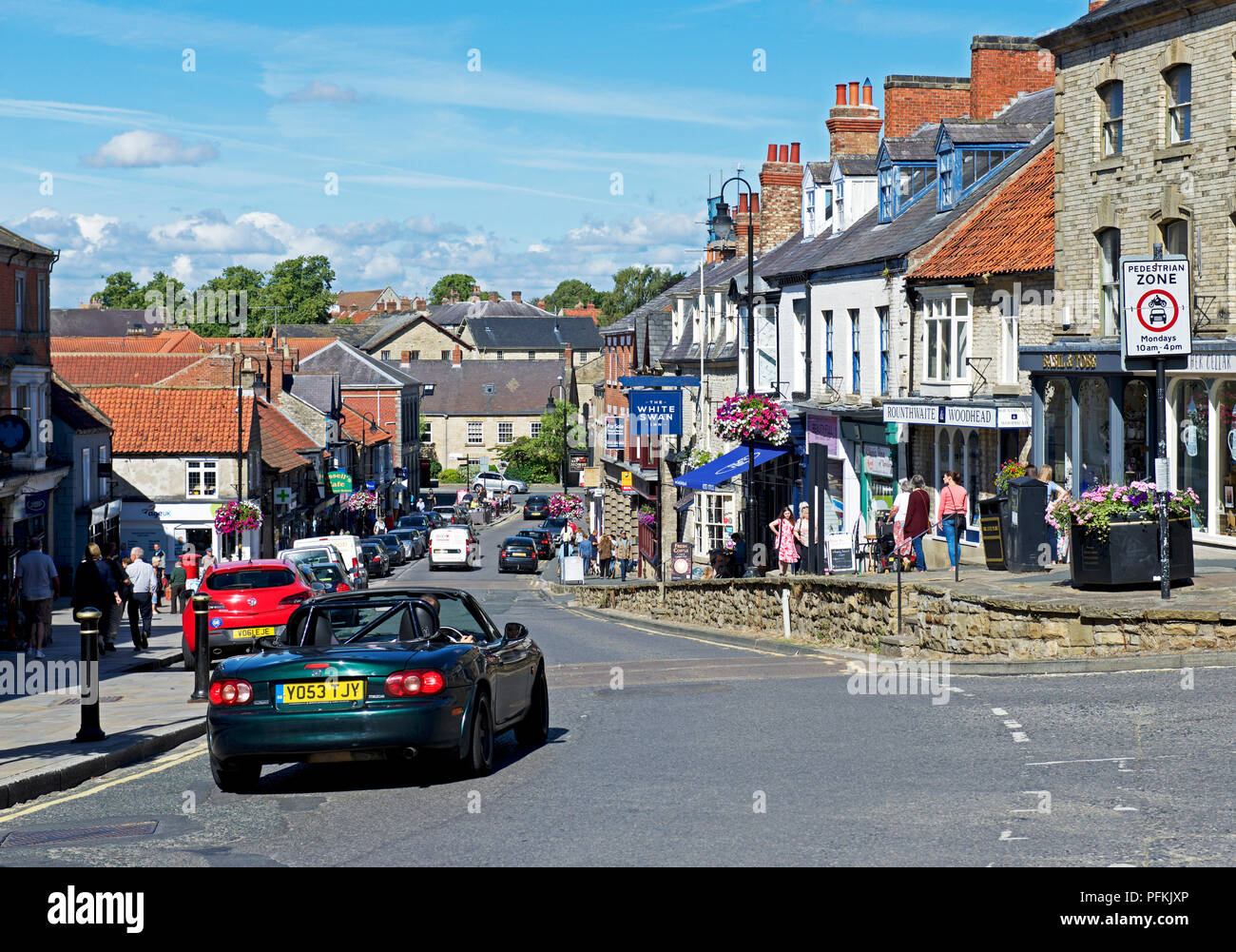 England Uk Pickering North Yorkshire High Resolution Stock Photography ...