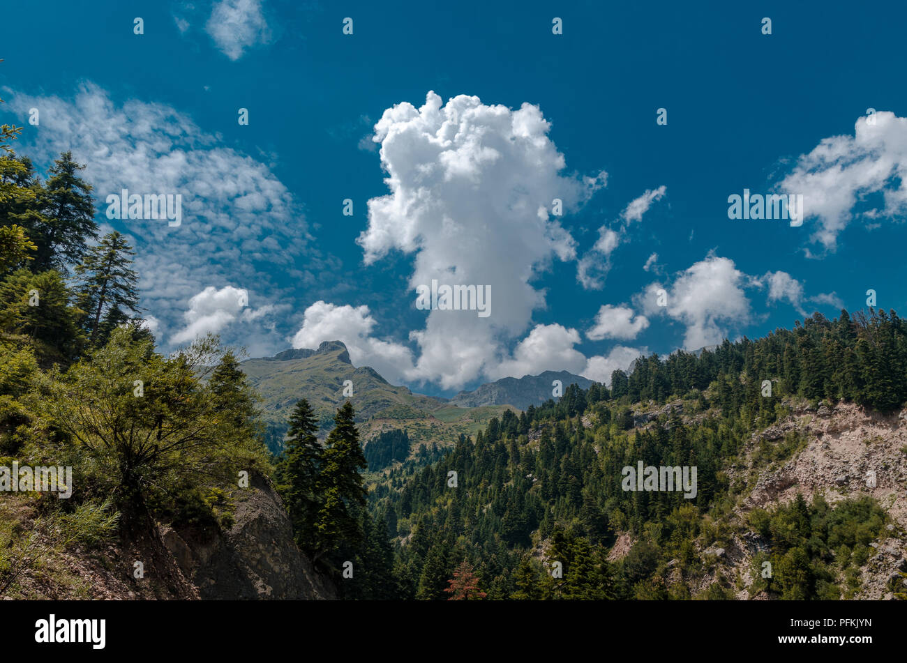 Summer walks at Tzoumerka Stock Photo - Alamy