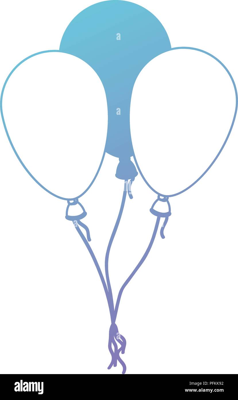 balloons helium floating icon Stock Vector Image & Art - Alamy