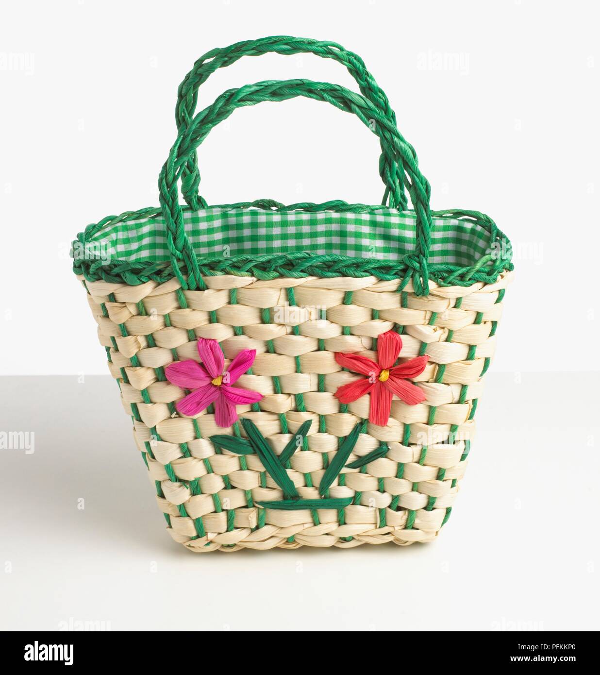 Child's shopping basket Stock Photo - Alamy