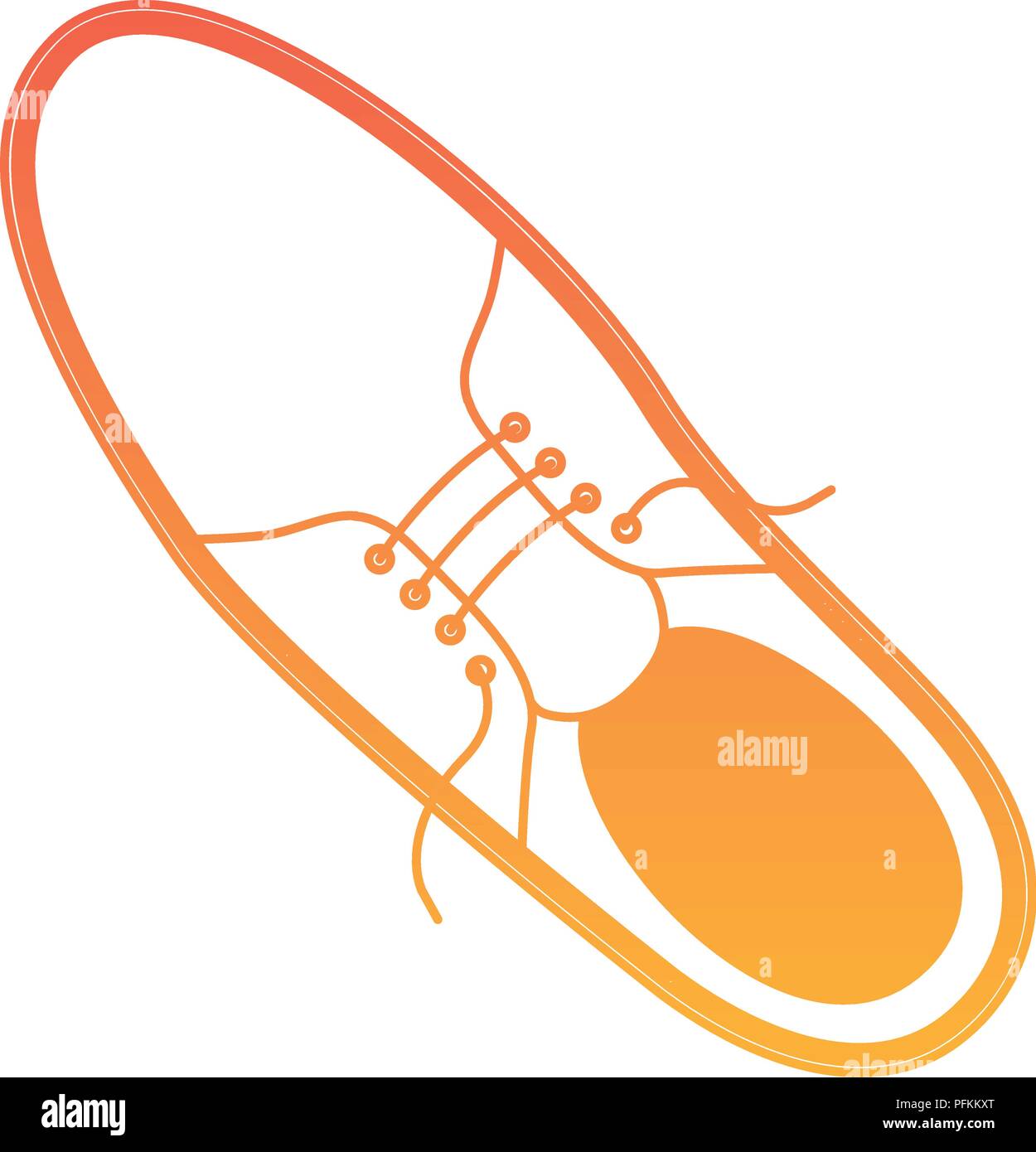 elegant masculine single shoe Stock Vector Image & Art - Alamy