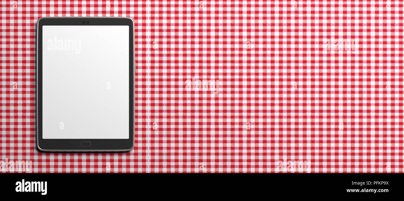 Banner mockup template tablet mockup template hi-res stock photography ...