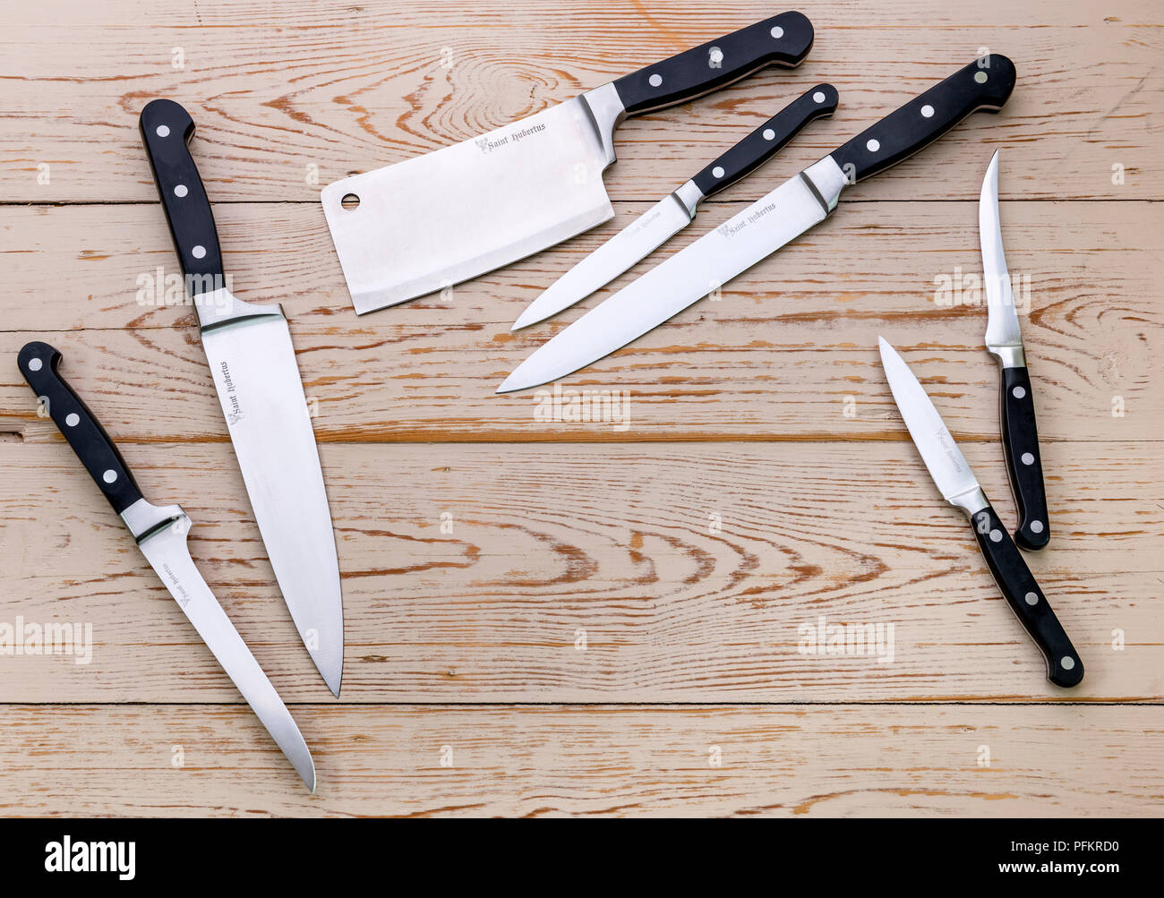 Kitchen knives hi-res stock photography and images - Alamy
