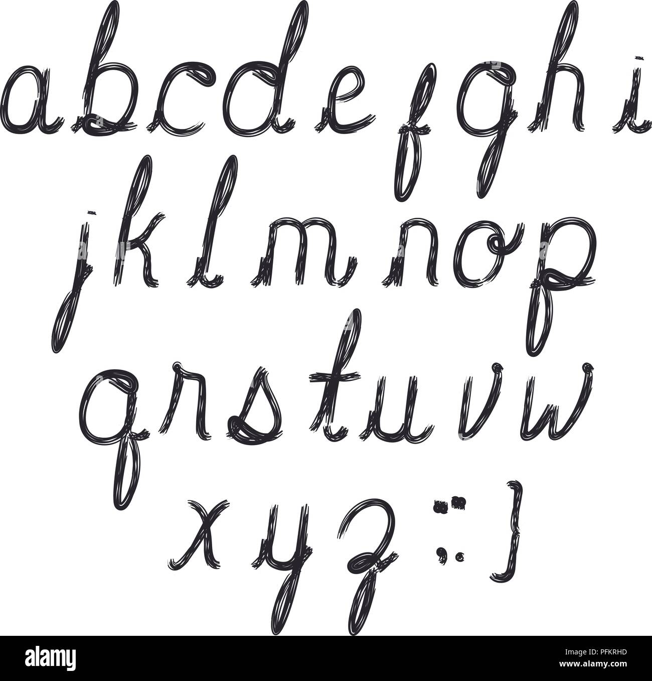 alphabet type font icons Stock Vector Image & Art - Alamy