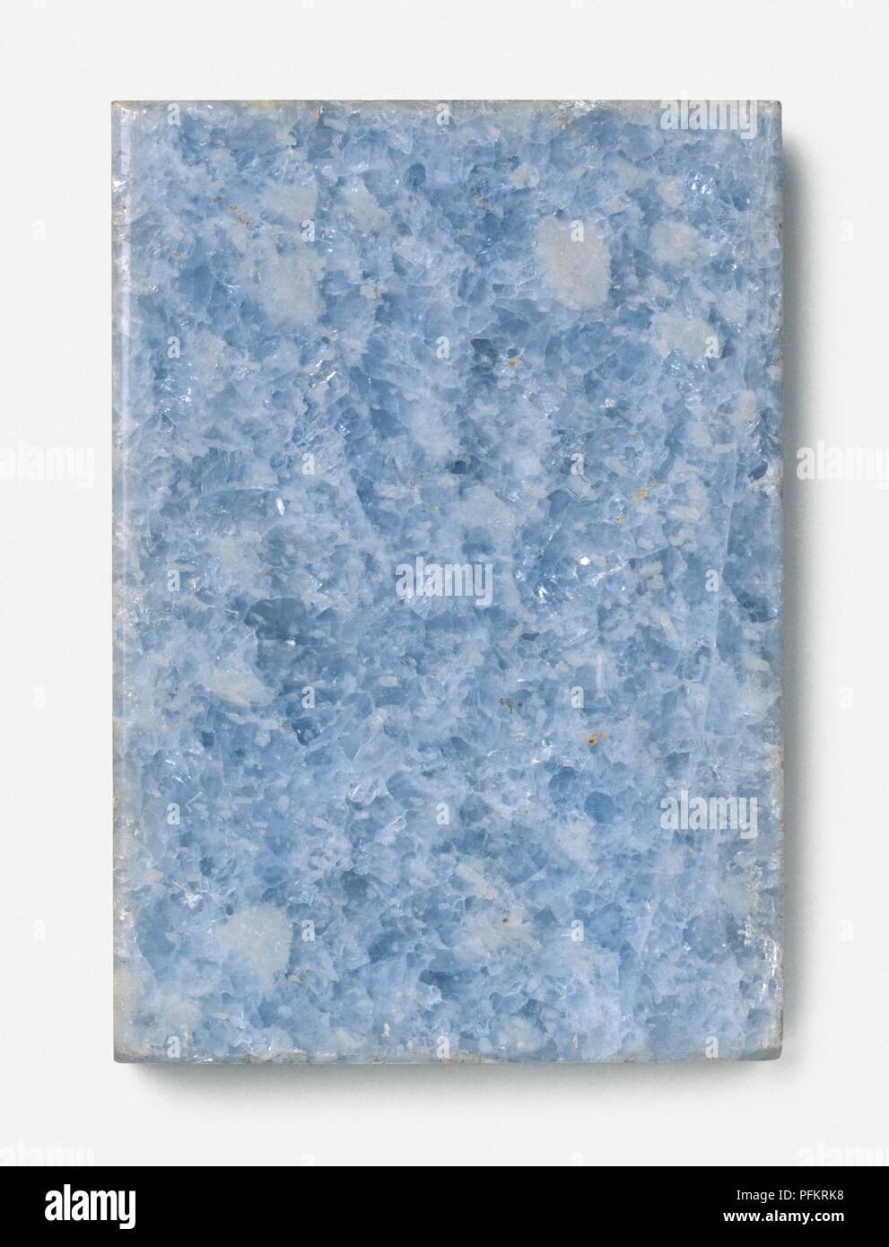 Slab of blue marble Stock Photo - Alamy