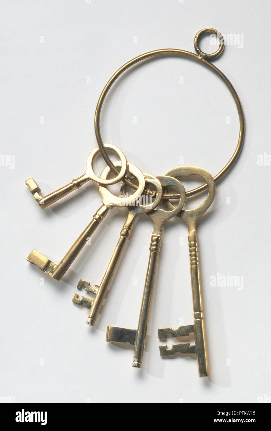 Keyring and keys hi-res stock photography and images - Alamy