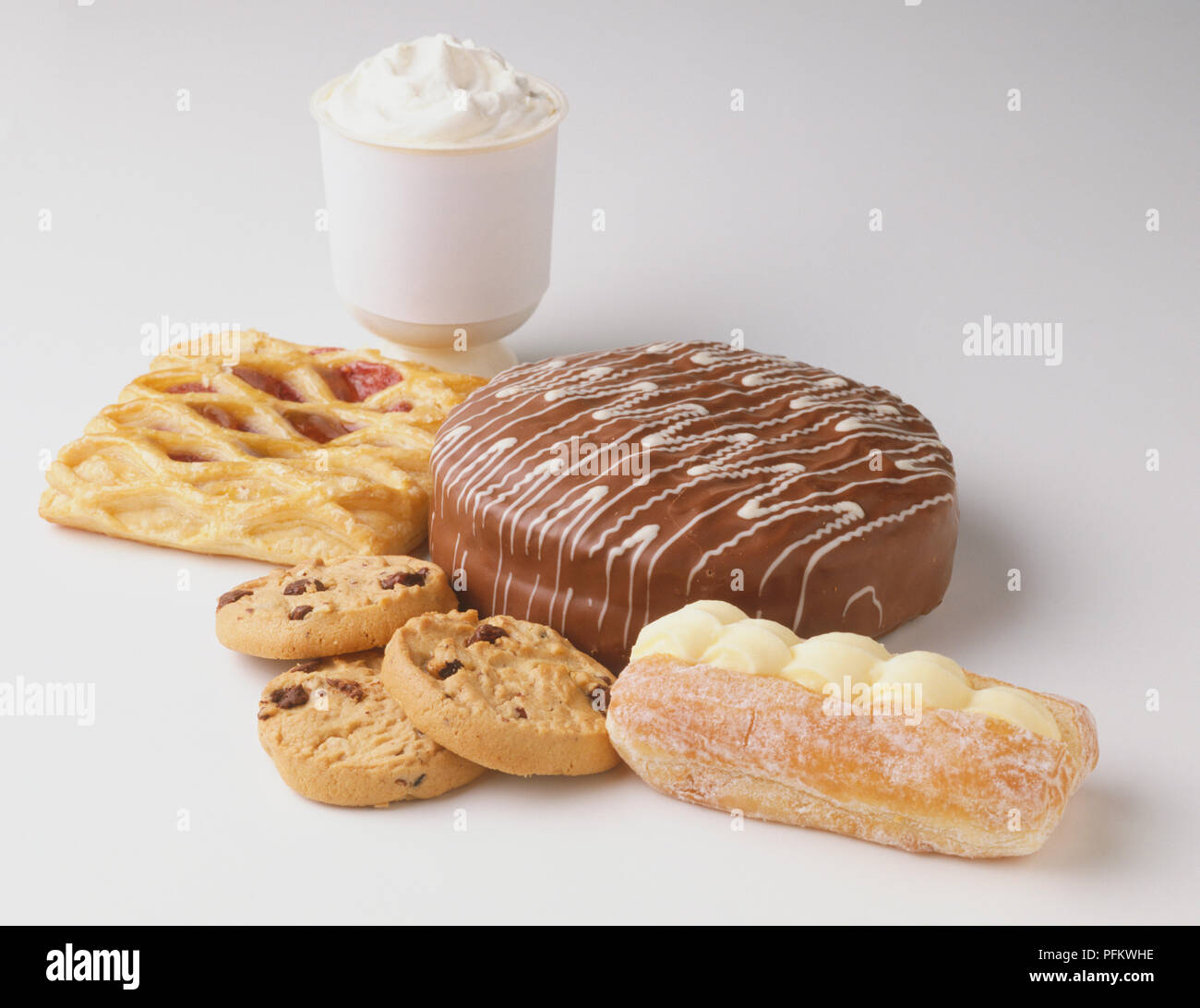 Ice Cream, Pastry, Chocolate Cake, Cookies, Cream Dessert Stock Photo ...