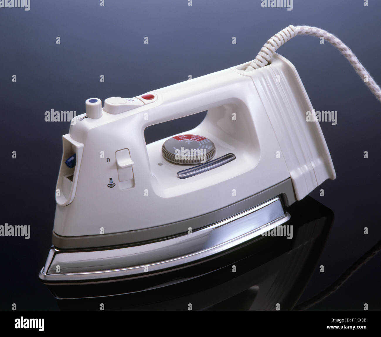 Steam and spray iron, side view Stock Photo - Alamy