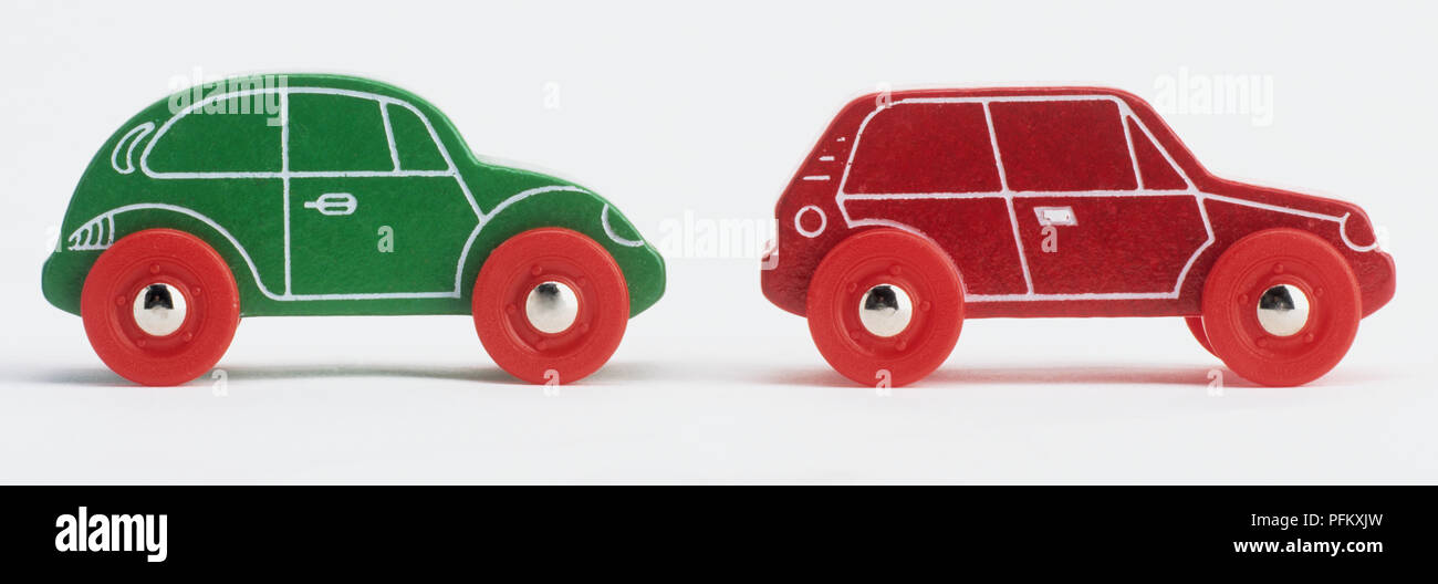 Two toy cars Stock Photo - Alamy