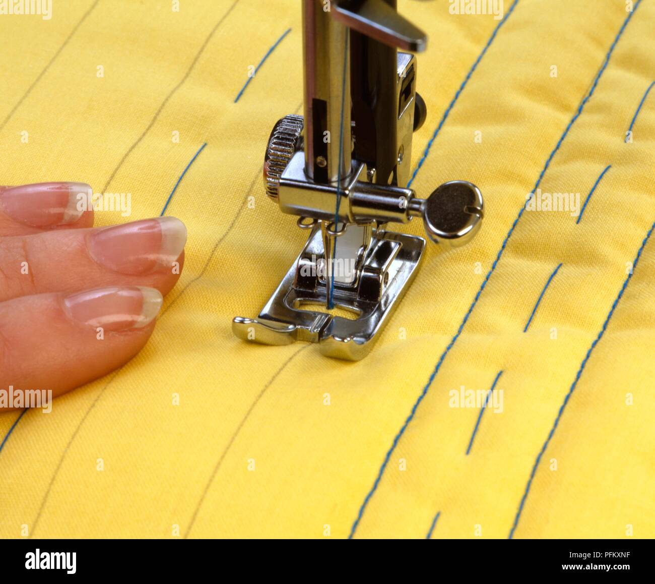 Stitching on the fabric hi-res stock photography and images - Alamy