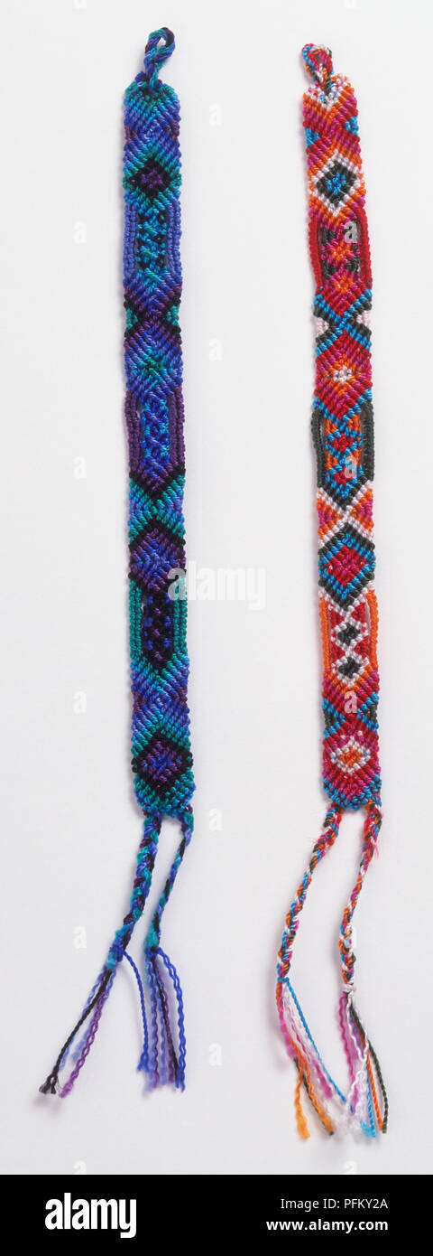 Friendship bracelet hi-res stock photography and images - Alamy