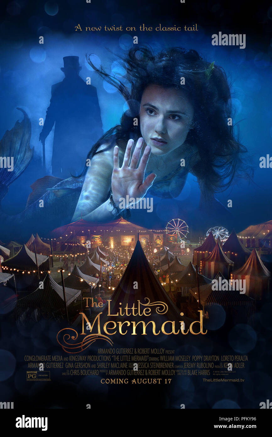 THE LITTLE MERMAID, US poster, Poppy Drayton, 2018. © Freestyle ...
