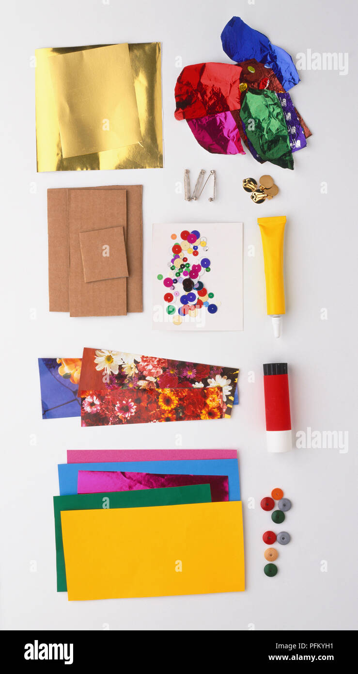 Foil And Cardboard Crafts