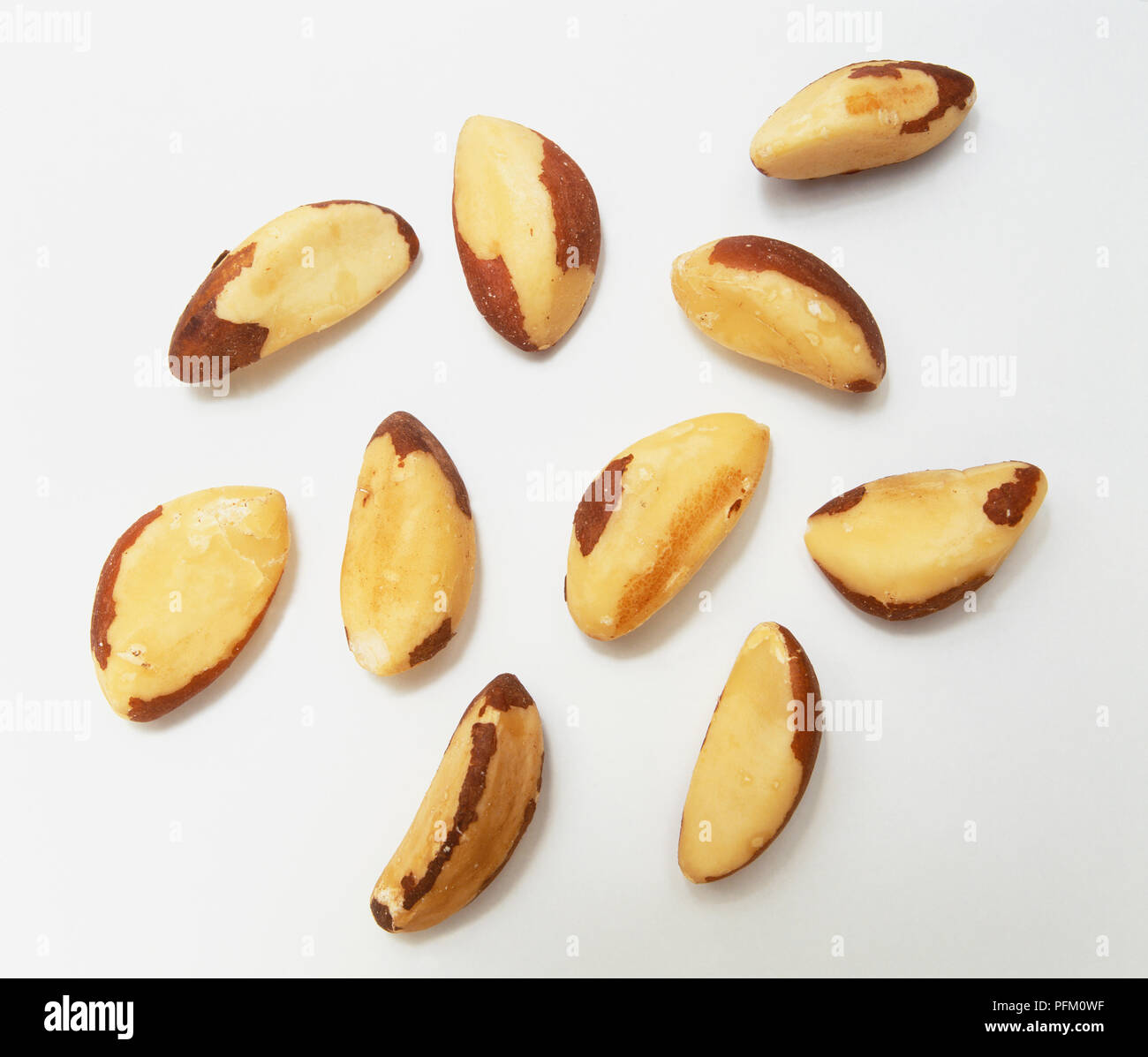 Brazil nuts colour background hi-res stock photography and images - Alamy