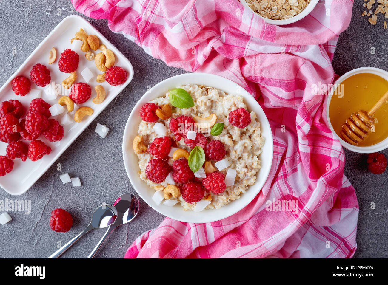 Raspberry porridge syrup hi-res stock photography and images - Alamy