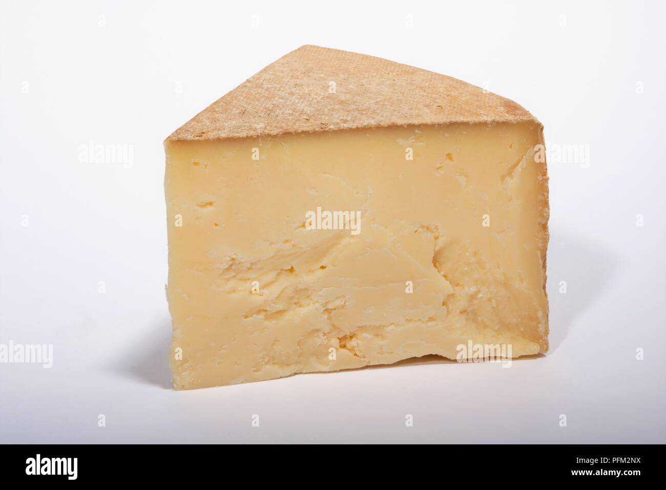 Slice of Australian Bruny Island Cheddar Stock Photo - Alamy