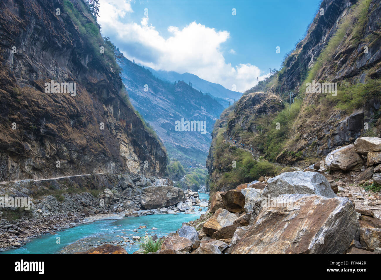 Deep gorge in yunnan hi-res stock photography and images - Alamy