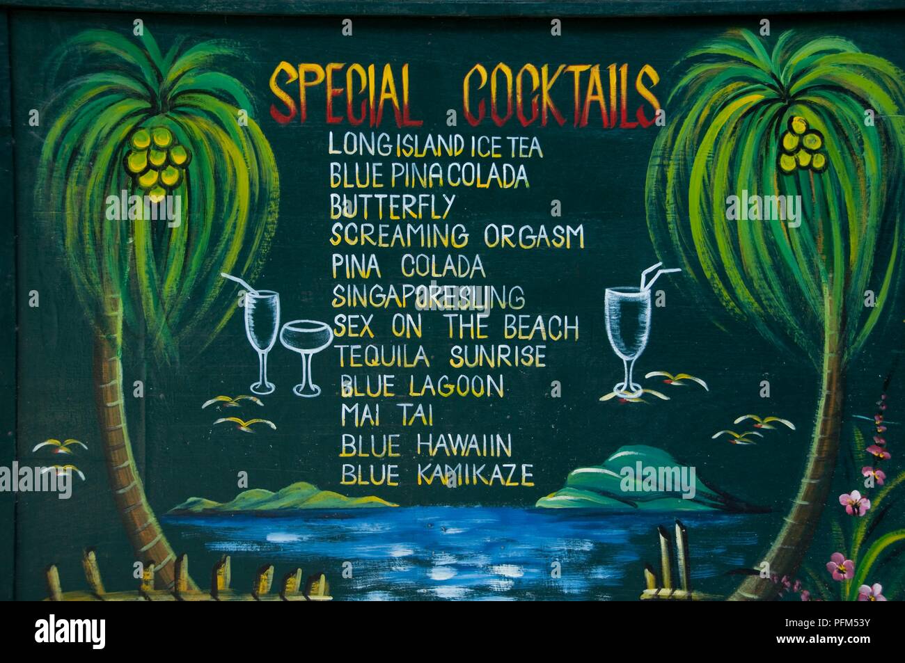 Beach Bar Menu Ideas
