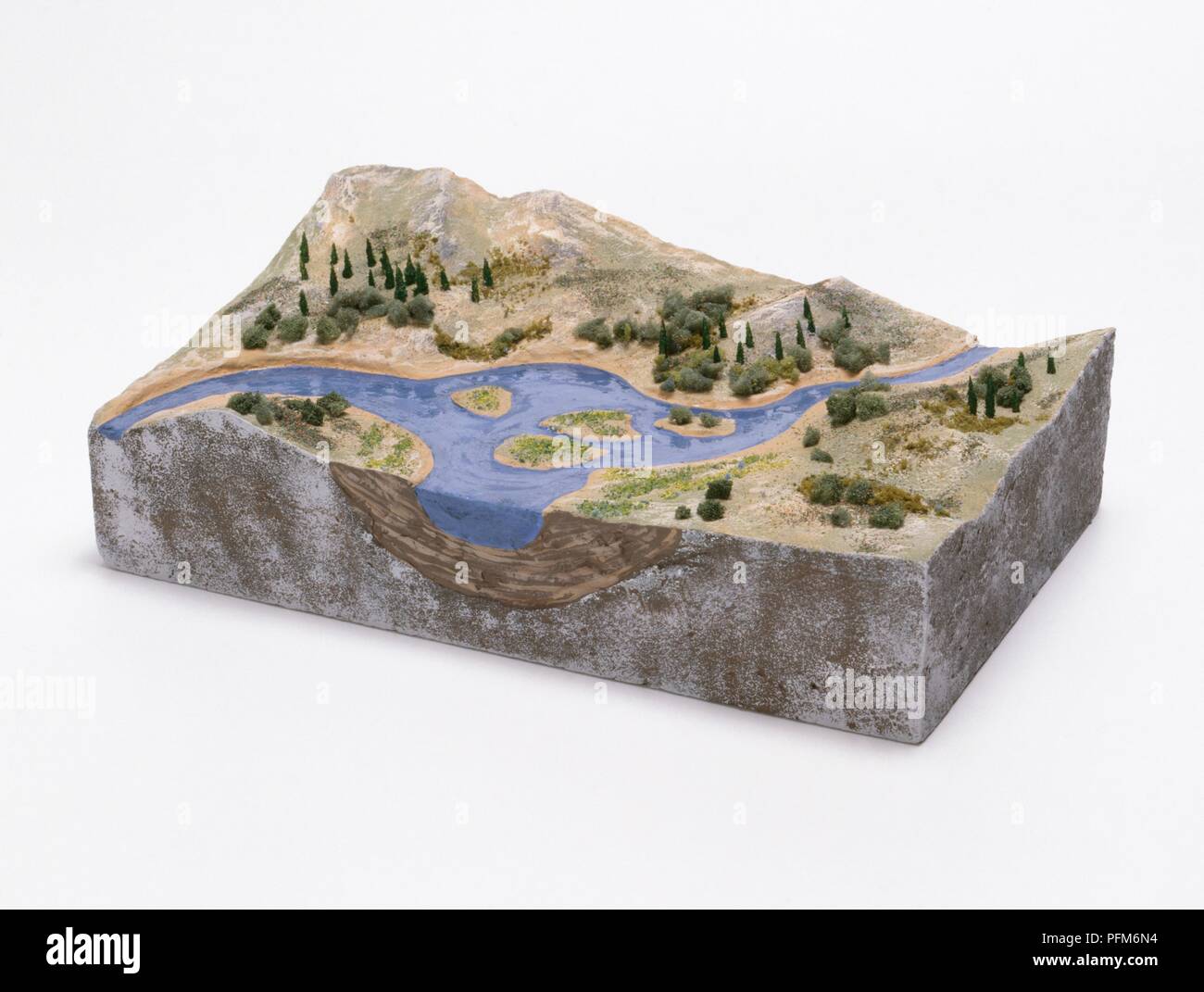 River cross section hi-res stock photography and images - Alamy