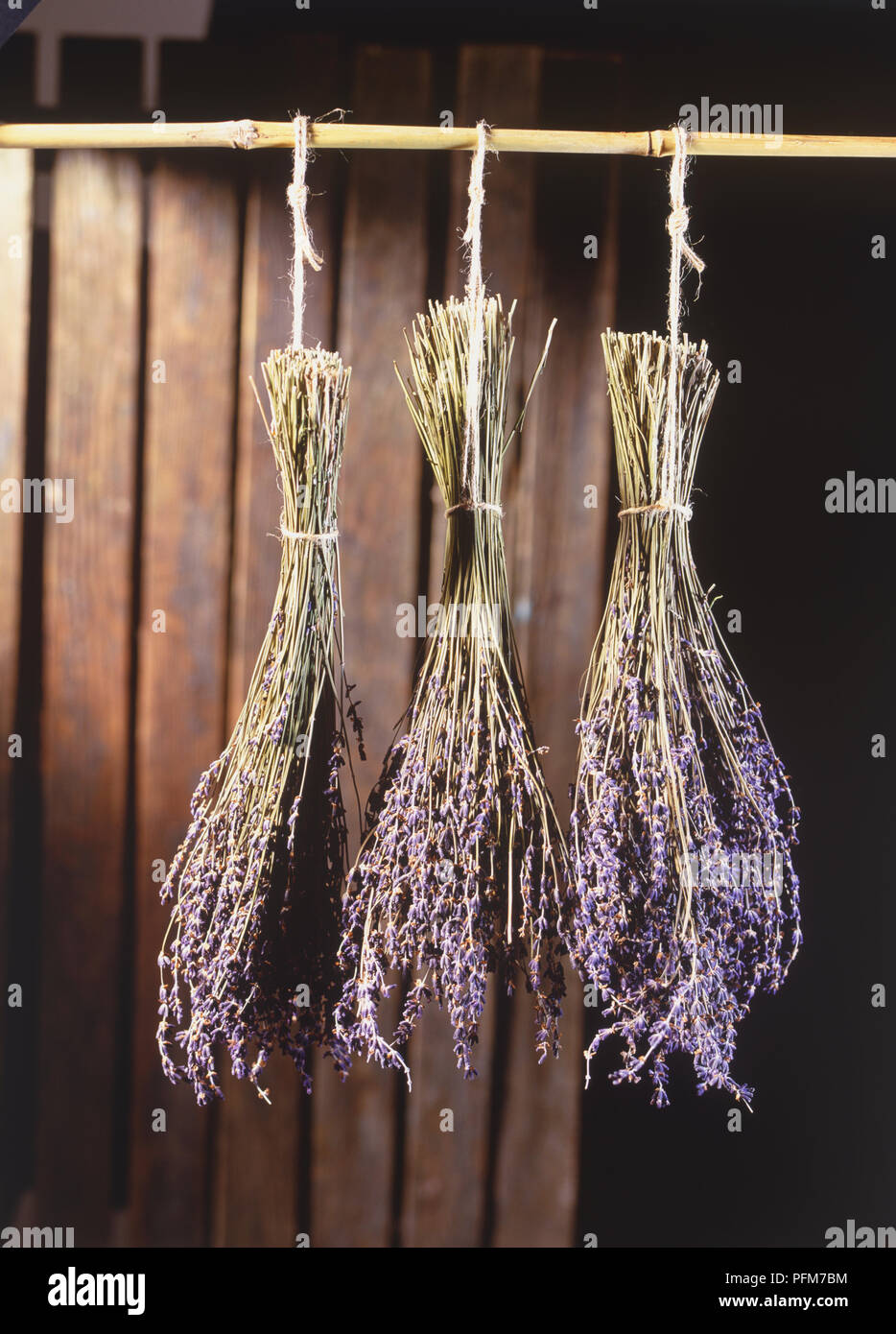 Hanging lavender bunches hi-res stock photography and images - Alamy