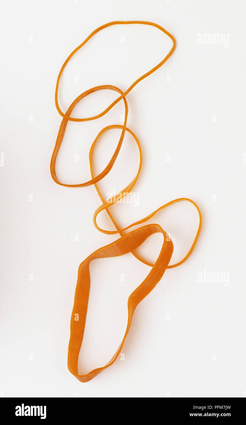 Tangled elastic bands hi-res stock photography and images - Alamy