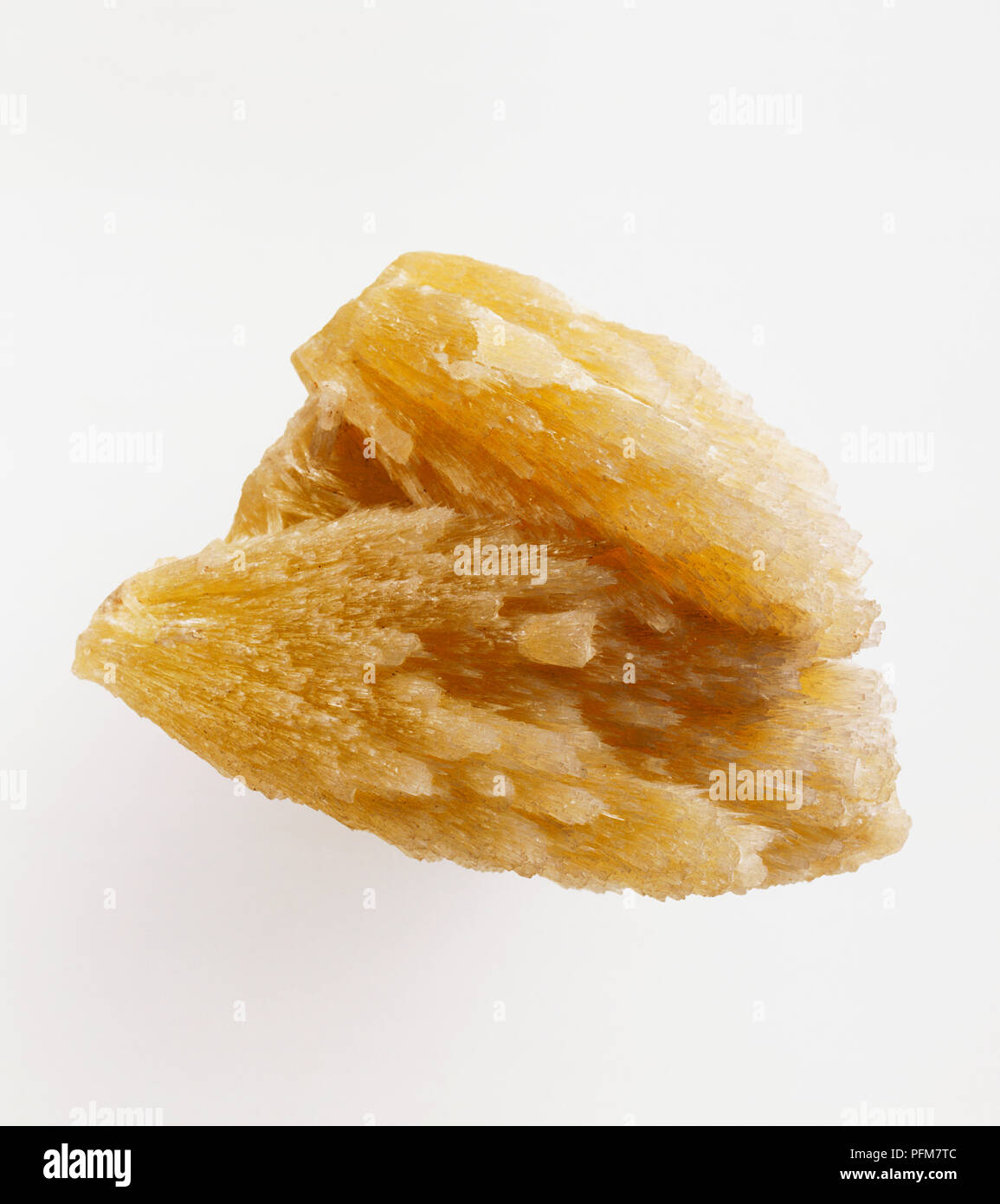 Strontianite mineral (strontium carbonate Stock Photo - Alamy