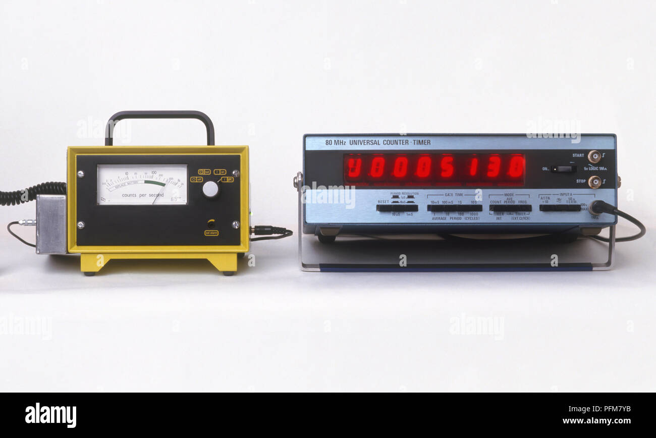 Geiger counter digital hi-res stock photography and images - Alamy