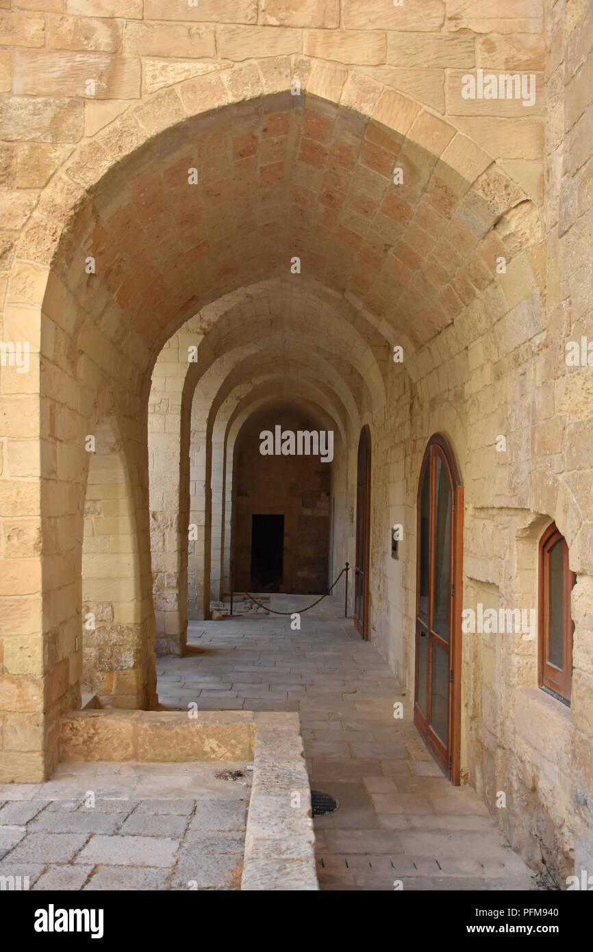 Italy, Lecce, 12th century medieval castle, exteriors, interiors and ...