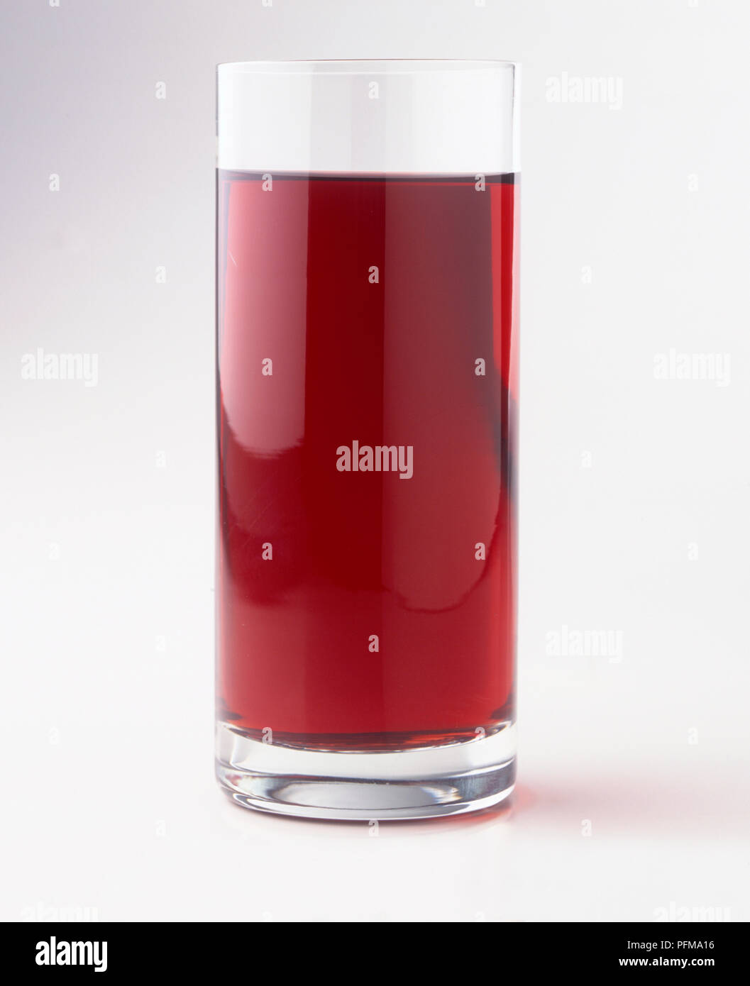 Glass of Visne suyu, a cherry-based soft drink from Turkey Stock Photo ...