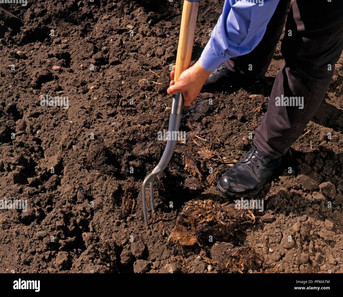 Using garden fork hi-res stock photography and images - Alamy