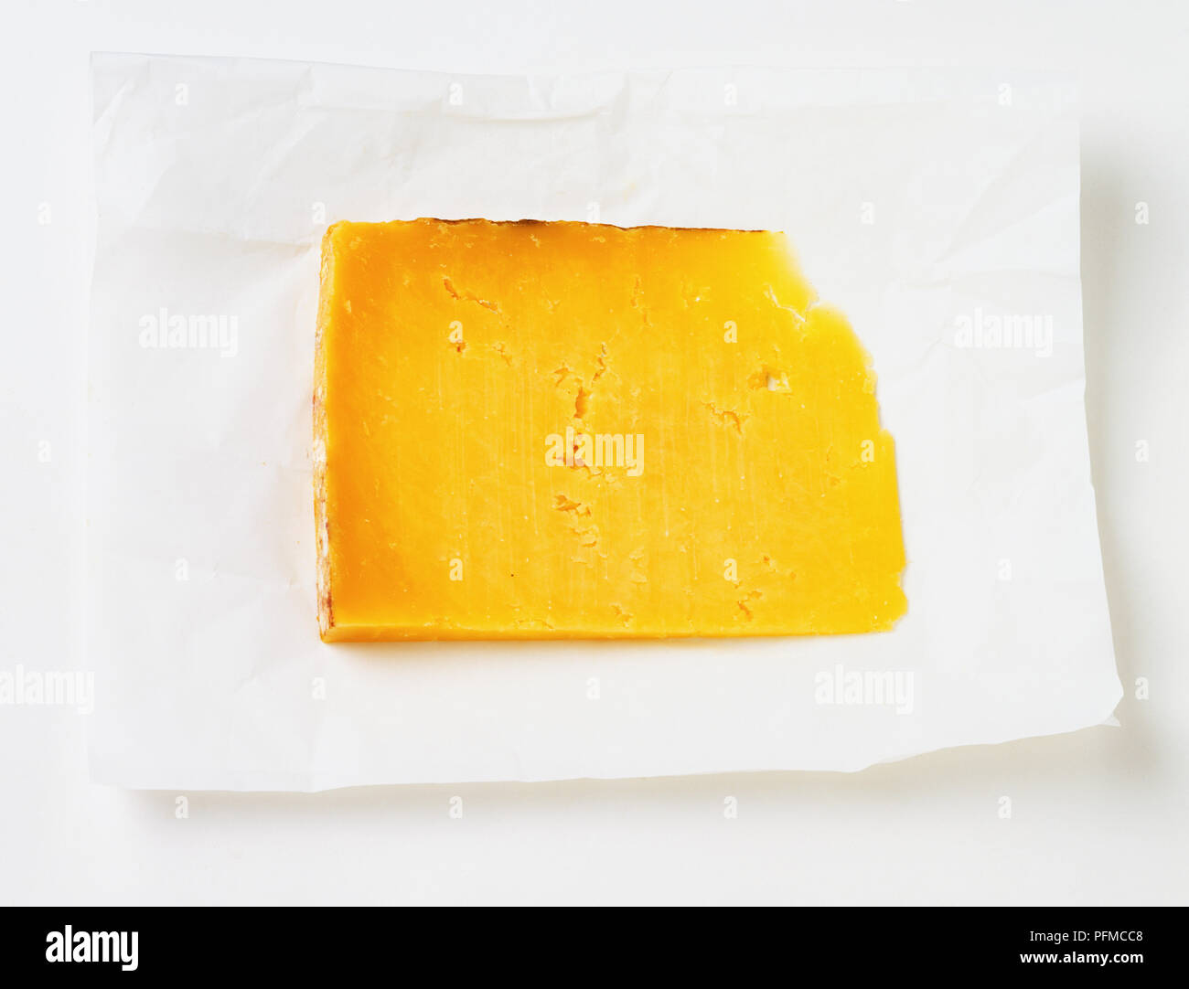 Chedder slice hi-res stock photography and images - Alamy