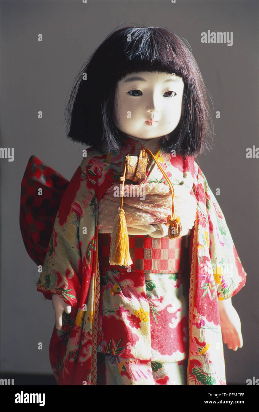 Kyoto Doll, doll in traditional Japanese dress Stock Photo - Alamy