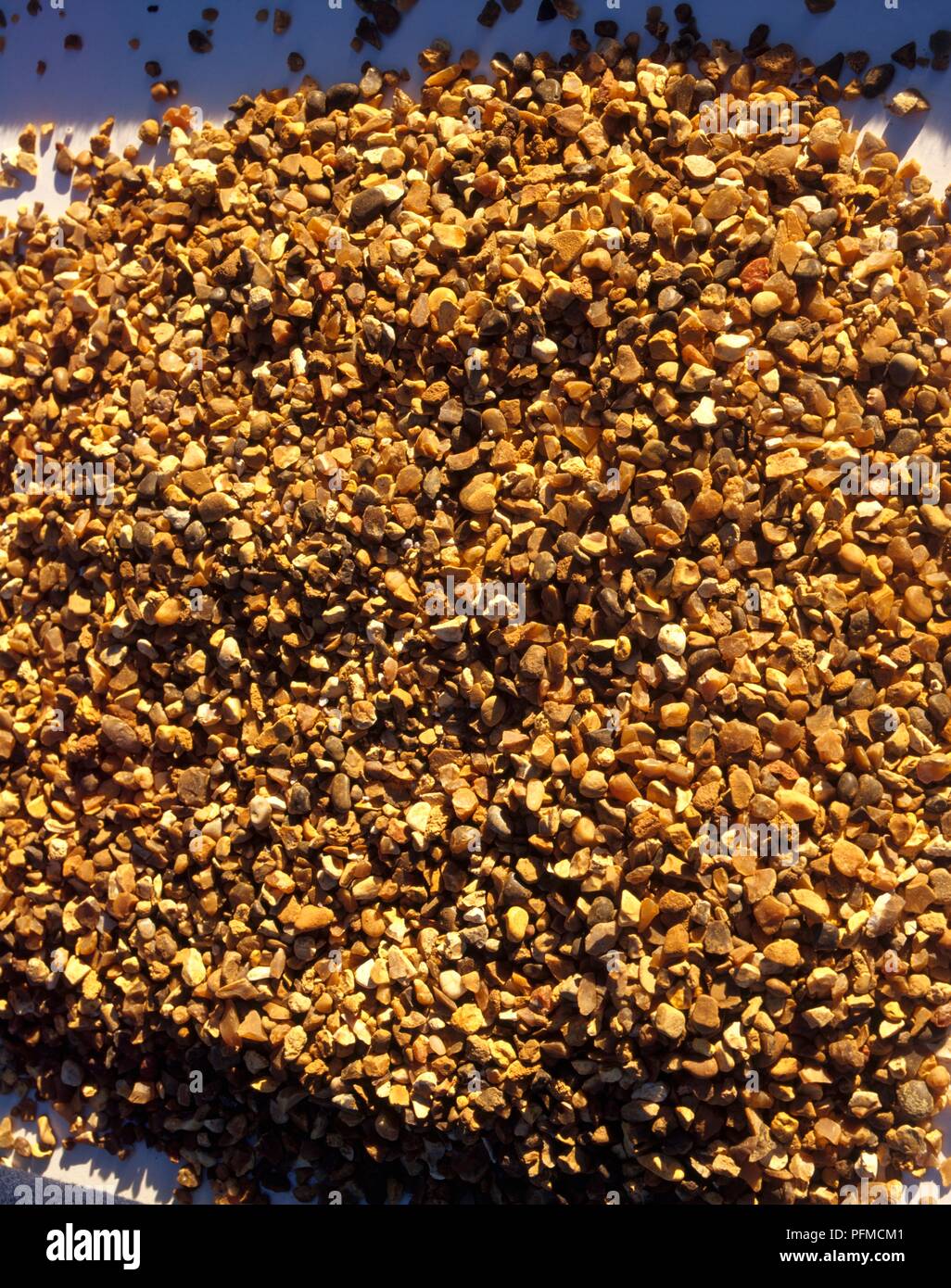 Loose grit surfacing Stock Photo - Alamy