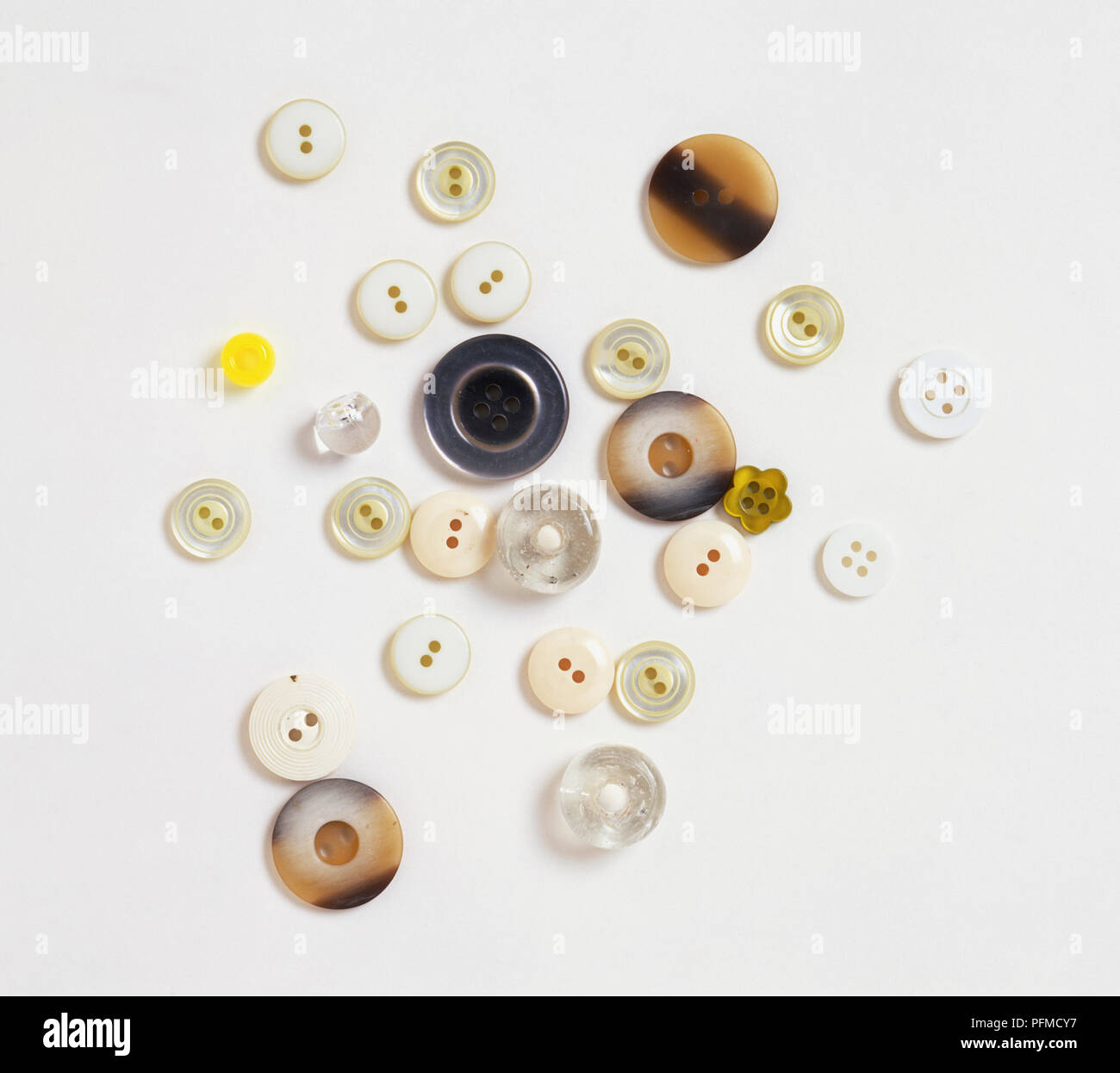 Collection of buttons Stock Photo - Alamy