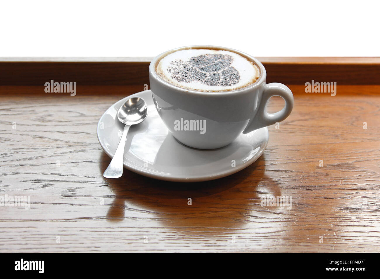 Traditional Italian cappuccino coffee in big cup Stock Photo - Alamy