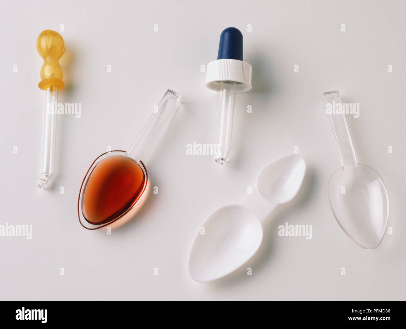 Medical dosage spoons hi-res stock photography and images - Alamy