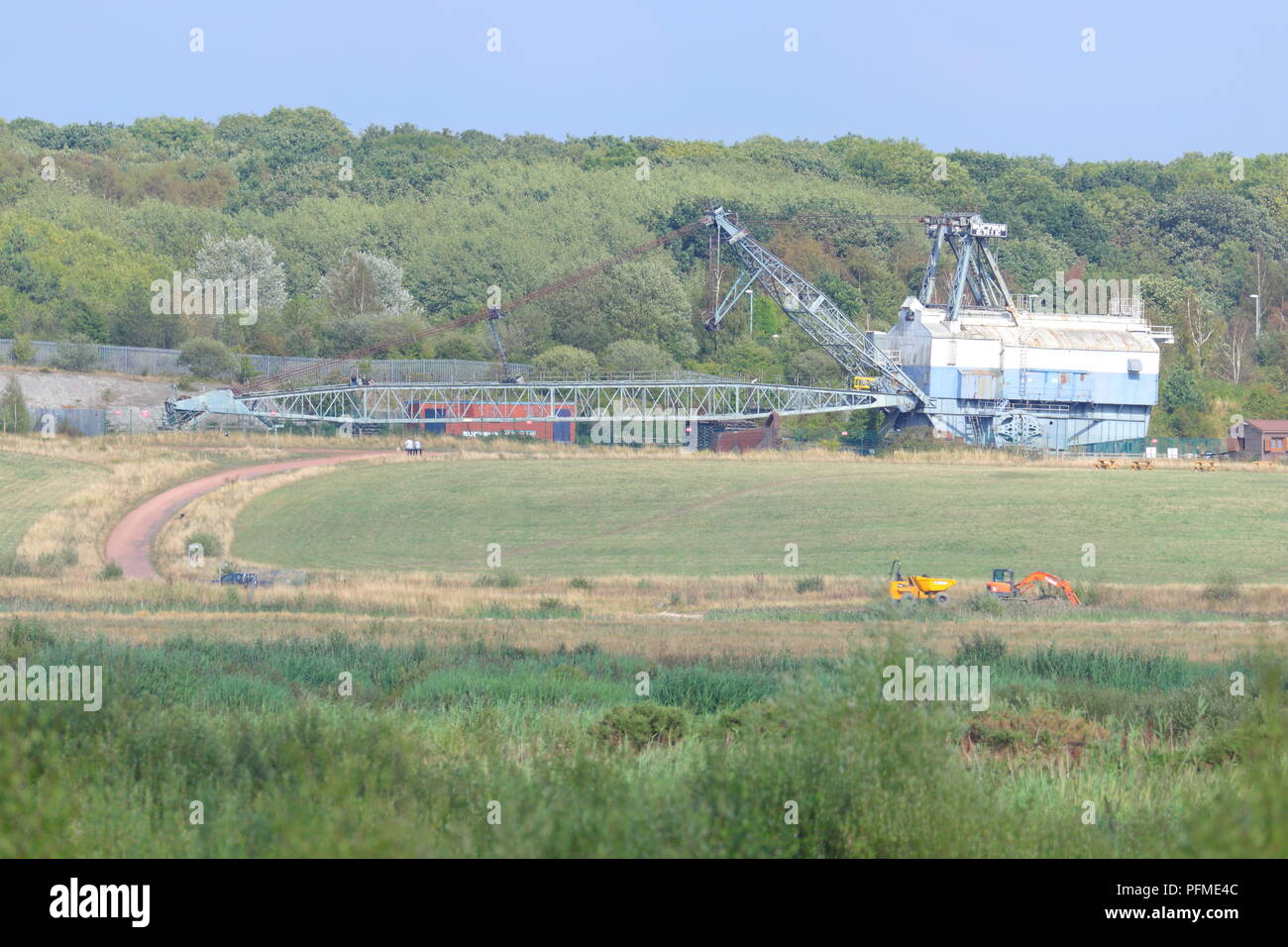 Oddball the Ruston Bucyrus Erie 1150 Walking Dragline which is ...