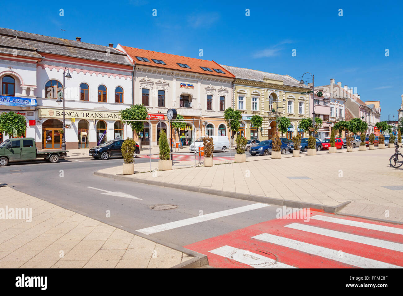 Downtown Turda Transylvania Romania Stock Photo - Alamy