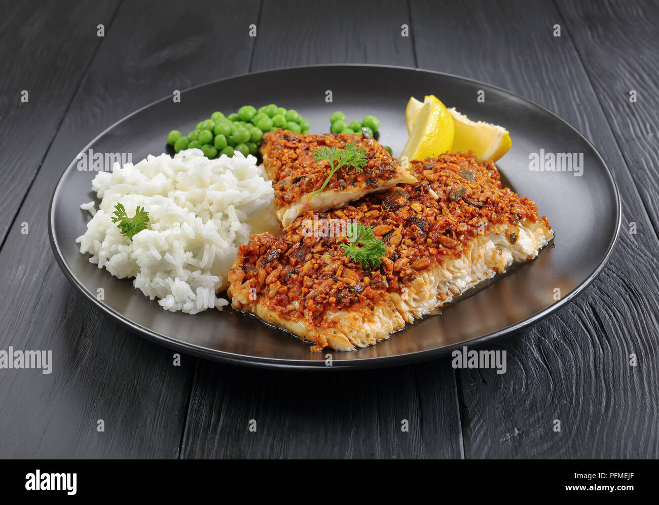 Rice And Peas And Fish