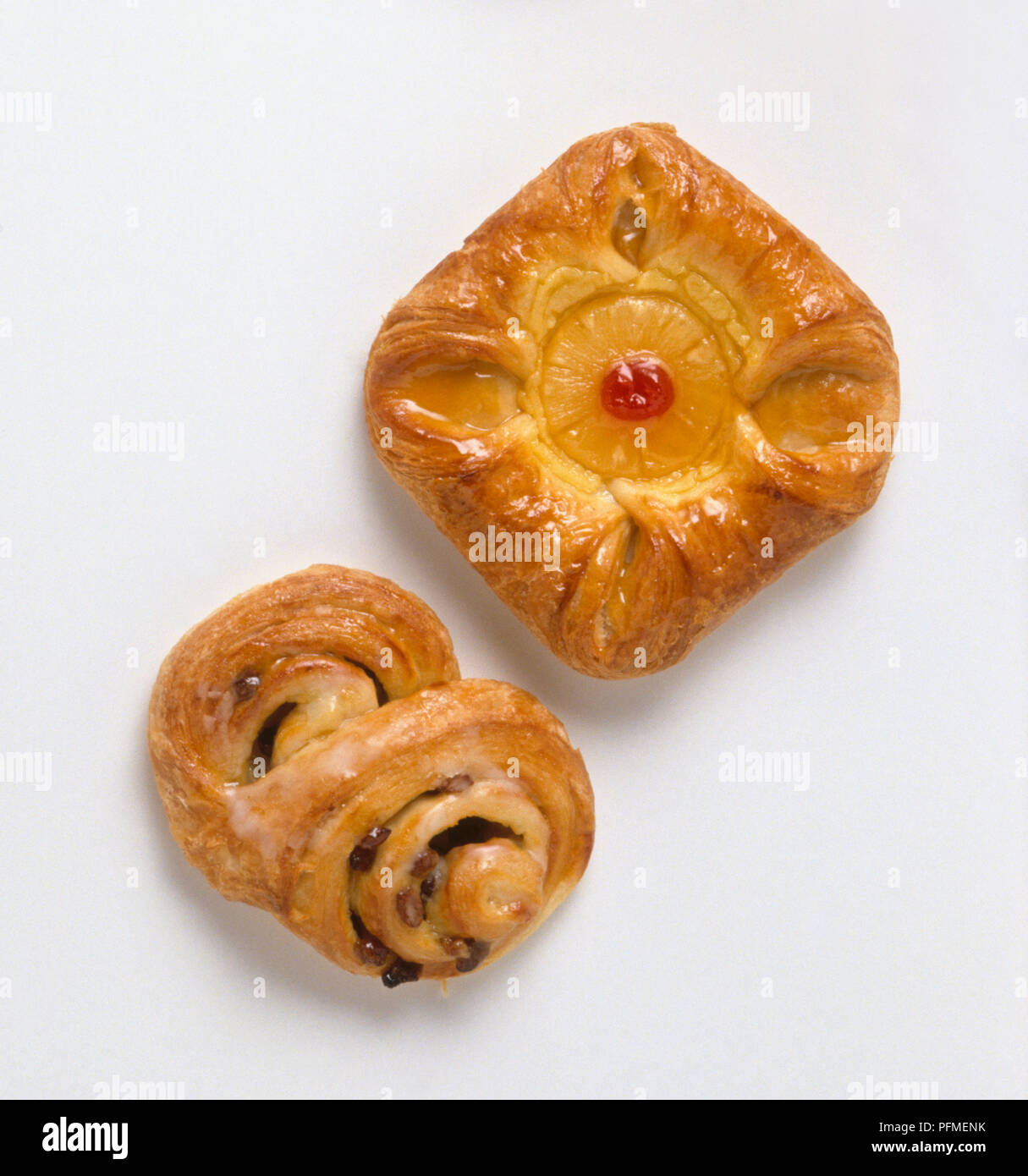 Two danish pastries hi-res stock photography and images - Alamy