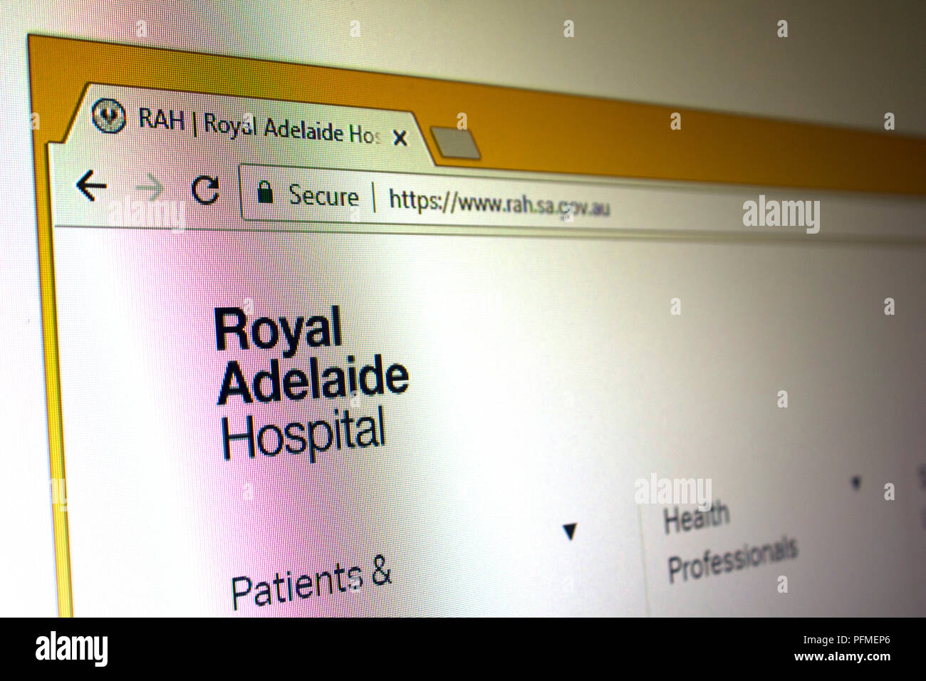 Adelaide hospital hi-res stock photography and images - Alamy