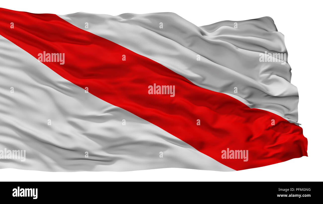 Strasbourg City Flag, France, Isolated On White Background Stock Photo ...