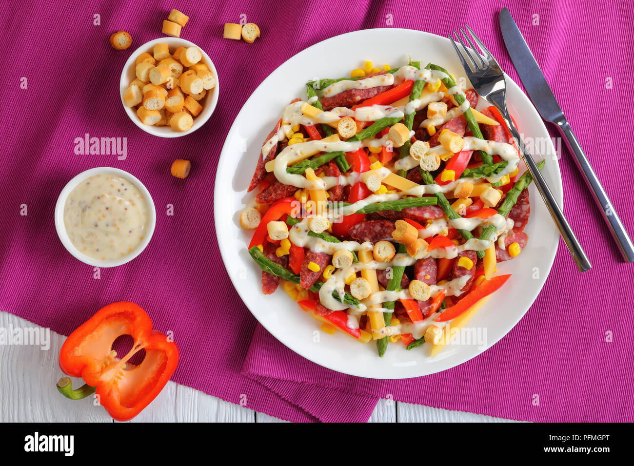 Mini salami hi-res stock photography and images - Alamy