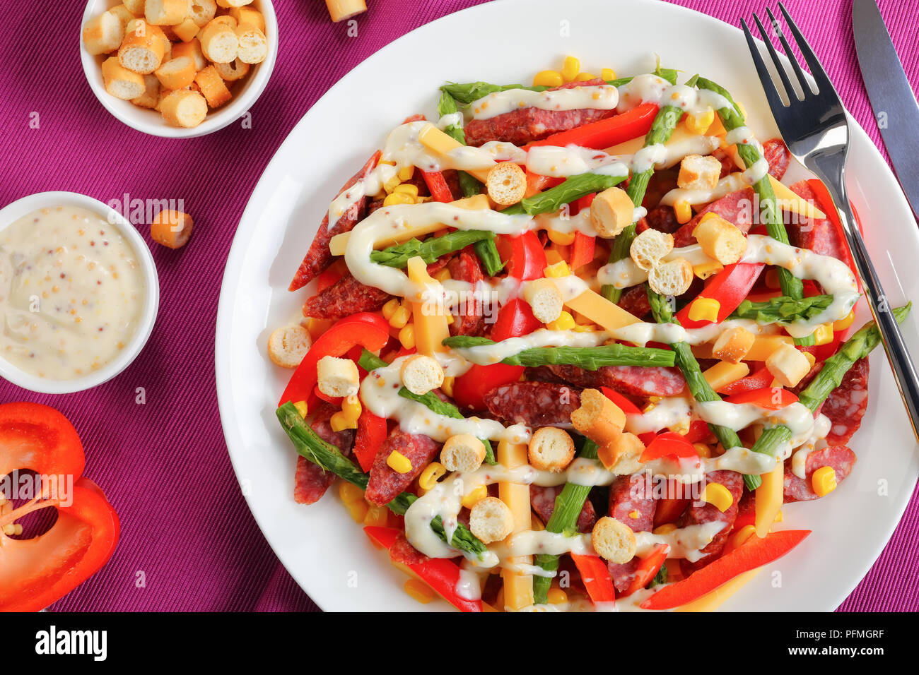 Mini salami hi-res stock photography and images - Alamy