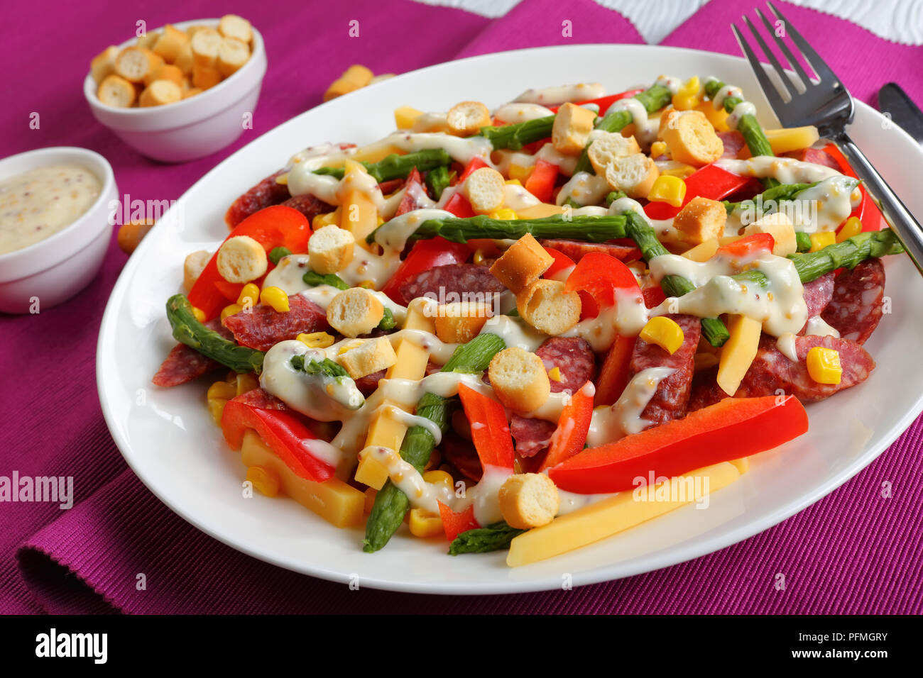 Mini salami hi-res stock photography and images - Alamy